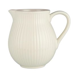 IB Laursen Mynte Kanne 2,0 Ltr Steingut Krug Butter Cream skandinavische Deko Online Shop