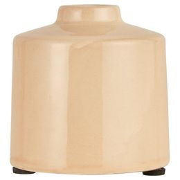 IB Laursen Kerzenhalter f&uuml;r Stabkerze Ragnhild aus Keramik H8 x &Oslash;7,8 cm, coral sands skandinavische Deko Online Shop