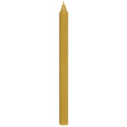 IB Laursen Rustikale Stabkerze 29 cm | &Oslash; 2,2 cm H&ouml;he 29, &Oslash; 2,2 cm, curry skandinavische Deko Online Shop