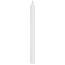IB Laursen Rustikale Stabkerze 29 cm | &Oslash; 2,2 cm H&ouml;he 29, &Oslash; 2,2 cm, Wei&szlig;