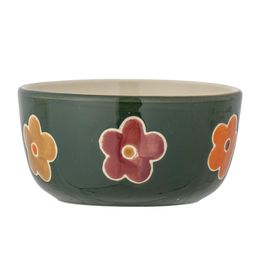Bloomingville Addy Kinder-Schale aus Steingut &Oslash; 12xH6 cm, gr&uuml;n