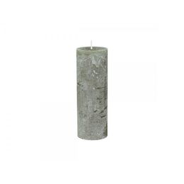 Chic Antique Macon rustikale Stumpenkerze H20/D7 cm, olivegr&uuml;n skandinavische Deko Online Shop