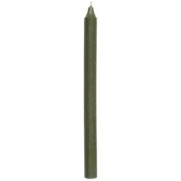 IB Laursen Rustikale Stabkerze 29 cm | &Oslash; 2,2 cm H&ouml;he 29, &Oslash; 2,2 cm, waldgr&uuml;n