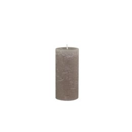 Chic Antique Macon rustikale Stumpenkerze H15/&Oslash;7 cm, leinen skandinavische Deko Online Shop