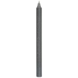 IB Laursen Rustikale Stabkerze 29 cm | &Oslash; 2,2 cm H&ouml;he 29, &Oslash; 2,2 cm, grau