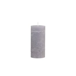 Chic Antique Macon rustikale Stumpenkerze H15/D7 cm, franz. grau skandinavische Deko Online Shop
