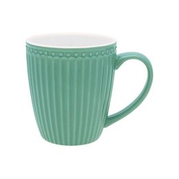 GreenGate Becher Alice Everyday mit Henkel dusty green