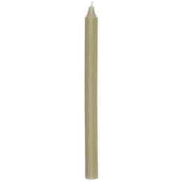 IB Laursen Rustikale Stabkerze 29 cm | &Oslash; 2,2 cm H&ouml;he 29, &Oslash; 2,2 cm, khaki
