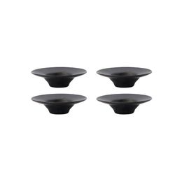 house doctor Eierbecher Pion 4er Set H2,2 cm x &Oslash;9 cm, schwarz