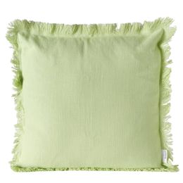 Boltze Kissen Lenea 45 x 45 x 12 cm, hellgr&uuml;n