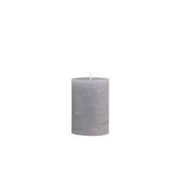Chic Antique Macon rustikale Stumpenkerze H10/D7 cm, franz. grau skandinavische Deko Online Shop