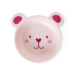 Rice Melamin B&auml;ren Sch&uuml;ssel f&uuml;r Kinder 17 x 16 x 5 cm, pink