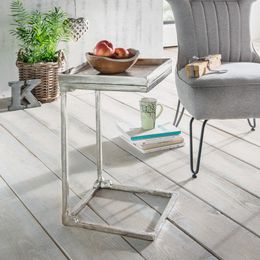 Faktorei Beistelltisch Ferup aus Aluminium 33 x 33 x 51 cm skandinavische Deko Online Shop