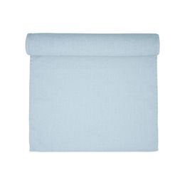 GreenGate Tischl&auml;ufer Leinen 140 x 45 cm, pale blue