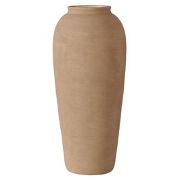 Boltze Mediterrane Vase Malove H 60 cm, &Oslash; 25 cm, braun skandinavische Deko Online Shop
