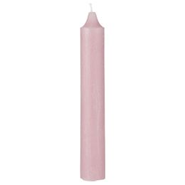 IB Laursen Dickere Rustikale Stabkerze 25 cm, &Oslash; 3,8 cm H&ouml;he 25 cm, &Oslash; 3,8 cm, hellrosa skandinavische Deko Online Shop