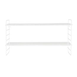 Bloomingville Wandregal North L65 x B15 x H35cm, weiss skandinavische Deko Online Shop