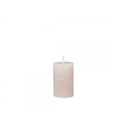 Chic Antique Macon rustikale Stumpenkerze H&ouml;he 8 / &Oslash; 5 cm, rosa skandinavische Deko Online Shop