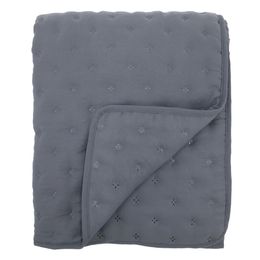 Chic Antique Aix Soft Quilt - Kuscheldecke im Vintage Landhausstil Midnight - 180 x 130 cm skandinavische Deko Online Shop