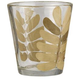 IB Laursen Konische Kerzenhalter f&uuml;r Teelichter mit Blumenmuster H: 11, &Oslash; 8,8 cm skandinavische Deko Online Shop