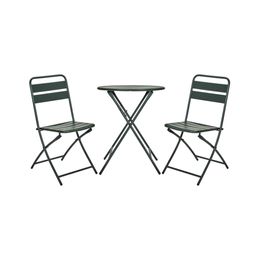 house doctor Bistro Set im Caf&eacute;-Stil, Helo 86, 73 cm, &Oslash; 60 cm, gr&uuml;n skandinavische Deko Online Shop