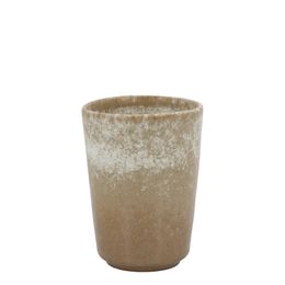 Chic Antique Valence Becher hoch H&ouml;he 12, &Oslash;9,5 cm latte
