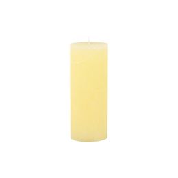 Chic Antique Macon rustikale Stumpenkerze H20/D7 cm, melon skandinavische Deko Online Shop