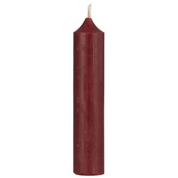 IB Laursen Rustikale Stabkerze 11 cm | &Oslash; 2,2 cm bordeaux