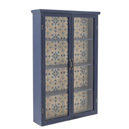Bloomingville Kabinett Hazem aus Tannenholz L81xH122xB22 cm, blau skandinavische Deko Online Shop