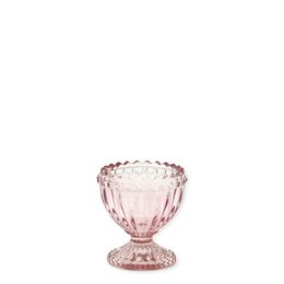 GreenGate Eierbecher aus Glas Alice pale pink