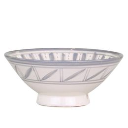 Chic Antique Marrakech Schale H7/&Oslash;16 cm, franz&ouml;sisches grau skandinavische Deko Online Shop