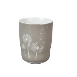 Krasilnikoff Wave Mug Pusteblumen Colourful taupe
