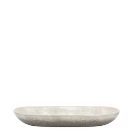 Chic Antique Valence Tablett l&auml;nglich H4,5/L30/B13,5 cm walnuss skandinavische Deko Online Shop