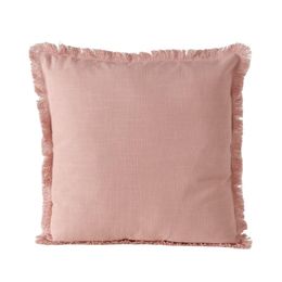 Boltze Kissen Lenea 45 x 45 x 10 cm, dunkelrosa
