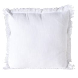 Boltze Kissen Lenea 45 x 45 x 12 cm, wei&szlig;