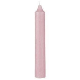 IB Laursen Dickere Rustikale Stabkerze 25 cm, &Oslash; 3,8 cm H&ouml;he 25 cm, &Oslash; 3,8 cm, hellrosa skandinavische Deko Online Shop