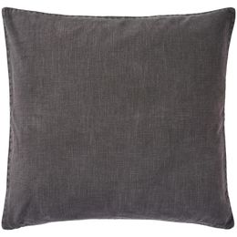 IB Laursen Gro&szlig;er Kissenbezug 60x60 cm 60 x 60 cm, anthrazit skandinavische Deko Online Shop