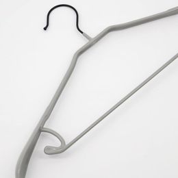 house doctor Kleiderb&uuml;gel Ward 3er Set 44,5 x 19,5 cm, grau