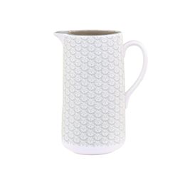 Chic Antique Ar&eacute;s Kanne mit Muster 19,5 x 15 x 9 cm, verte