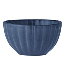 Bloomingville Latina Schale, Steingut &Oslash; 12xH6,5 cm, blau