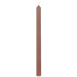 IB Laursen D&uuml;nne hohe Kerze 20 cm, &Oslash; 1,3 cm faded rose