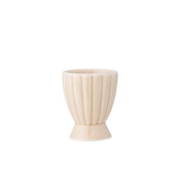 Bloomingville Latina Eierbecher, Steingut &Oslash; 4,5xH6 cm, natur