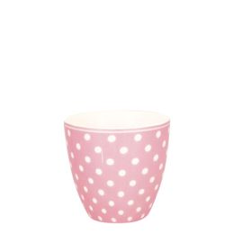 GreenGate Mini Latte Cup Dotty &Oslash; 7, H&ouml;he 7 cm, pale pink