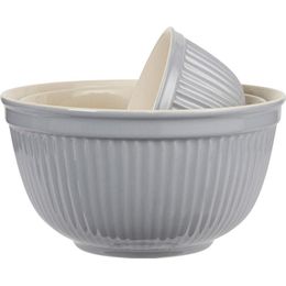IB Laursen Schalensatz 3er Set Mynte 14 cm, &Oslash; 26 cm, French Grey