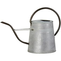 IB Laursen Gie&szlig;kanne Metall 2,3 ltr 34 x 16 x 26 cm, grau skandinavische Deko Online Shop