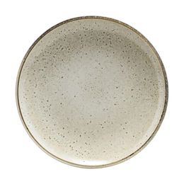 house doctor Steingut Teller Lake &empty; 27 cm, Grau