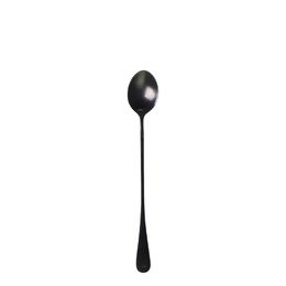 Chic Antique Nordique Lattel&ouml;ffel L19,5 cm, schwarz skandinavische Deko Online Shop