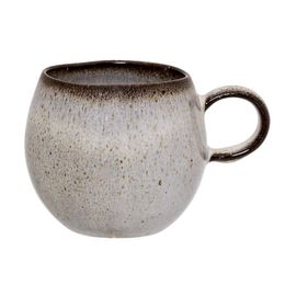 Bloomingville Sandrine Tasse | Steingut &Oslash;8.5 x H8cm, beige skandinavische Deko Online Shop