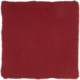 IB Laursen Stoffserviette doppelt gewebt 40 x 40 cm, rot