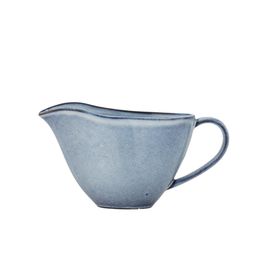 Bloomingville Sandrine Sauciere, Steingut L20xH10,5xB8 cm, blau